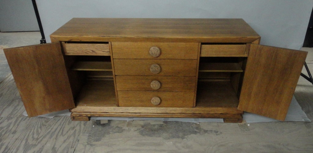 Buffet Cabinet with Oriental Motif style of James Mont circa 1940 at ...