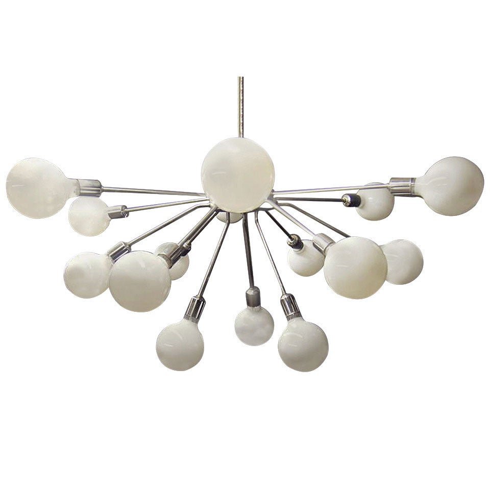 Single Sputnik Style Fixture Designed and Fabricated, USA, circa 1965 ...