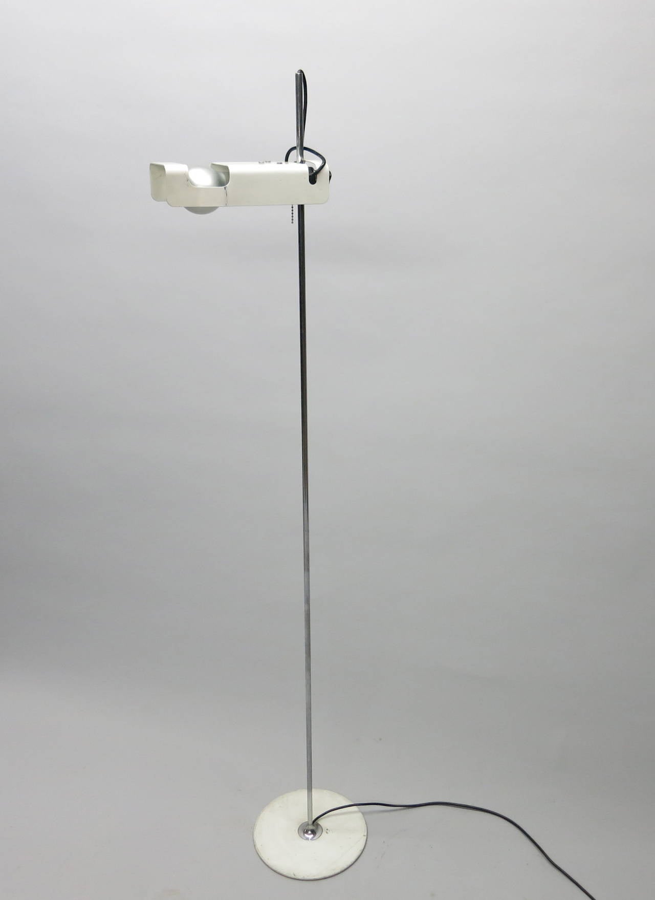 Floor Lamp Designed in 1964 by Joe Colombo for Oluce, Made in Italy For ...