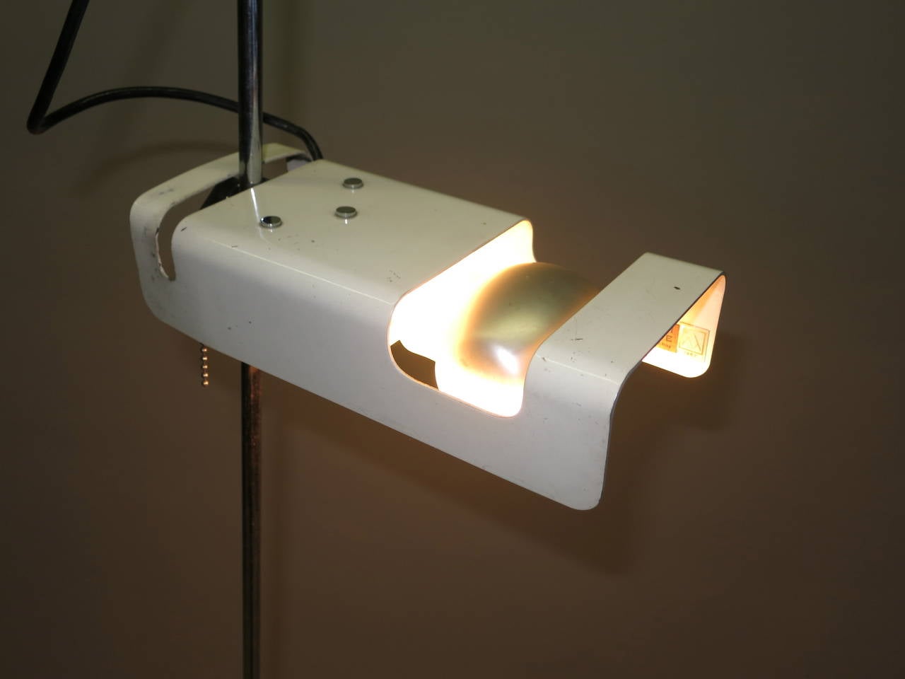 Floor Lamp Designed in 1964 by Joe Colombo for Oluce, Made in Italy For ...