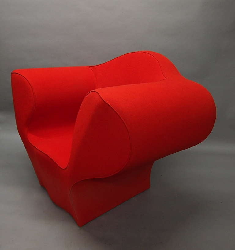 Soft Big Easy Chair by Ron Arad Designed 1988 Produced 1991 by Moroso ...