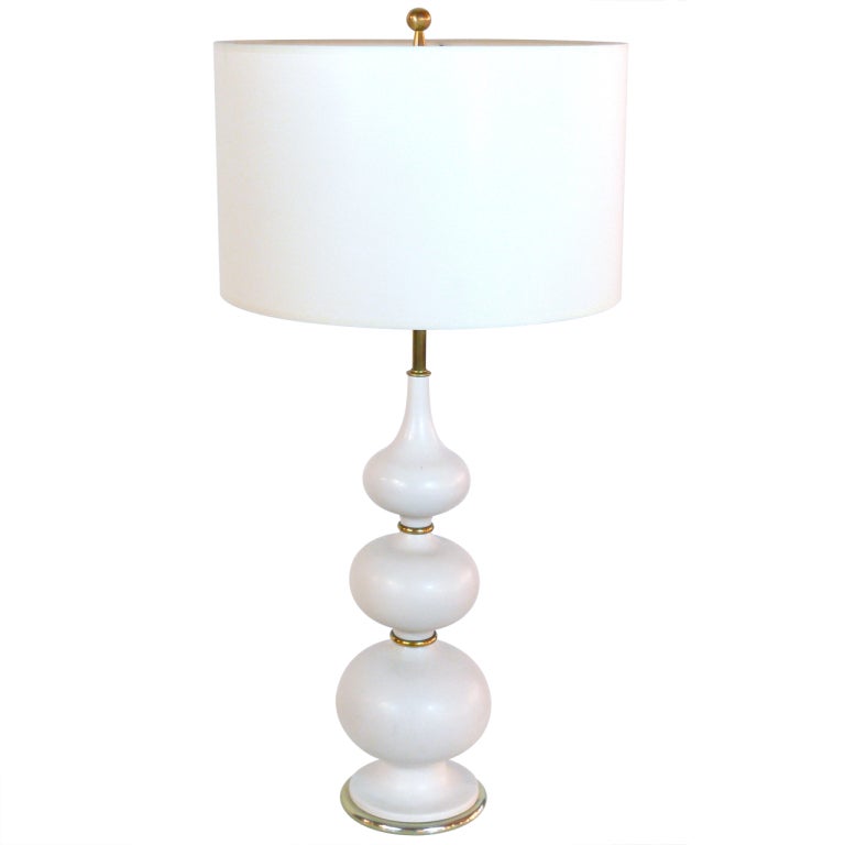 Gerald Thurston Triple Gourd Table Lamp at 1stDibs