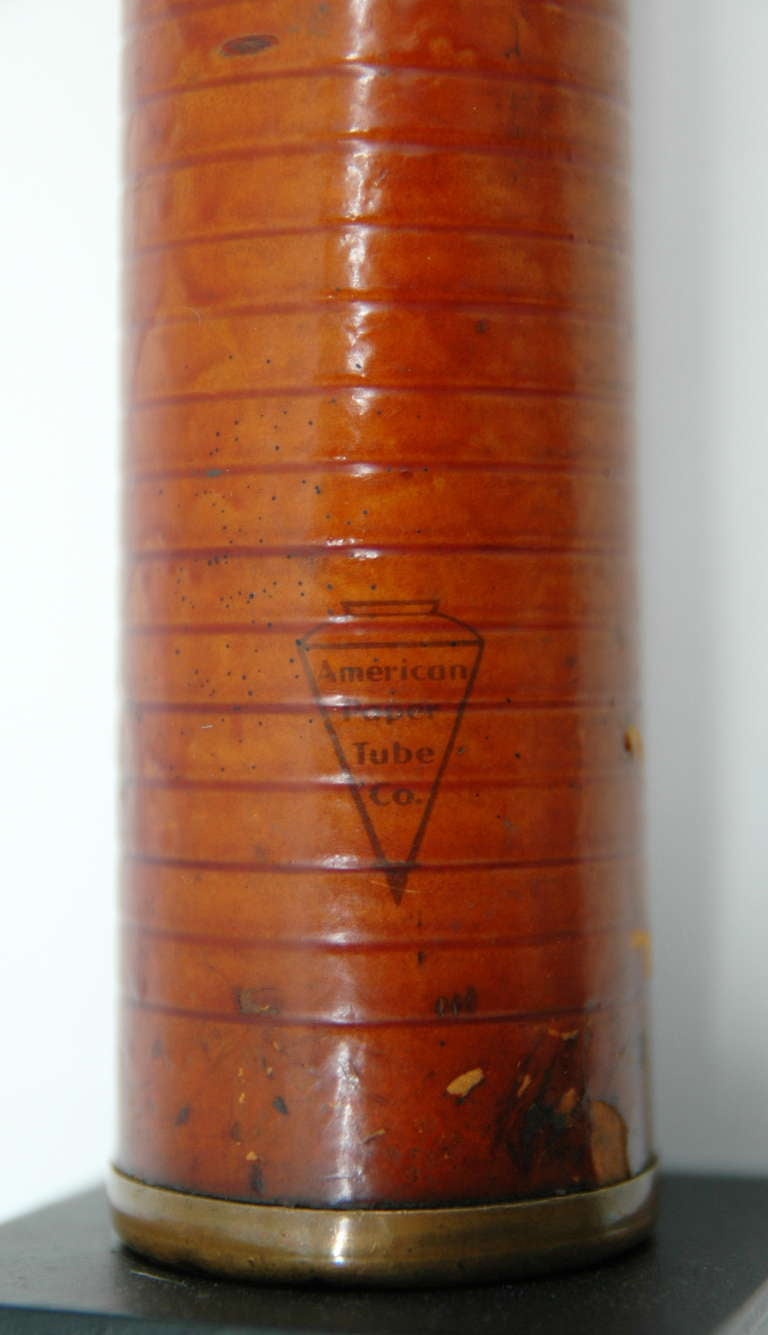 Vintage Thread Spool Table Lamp at 1stDibs | spool lamp, spool floor lamp