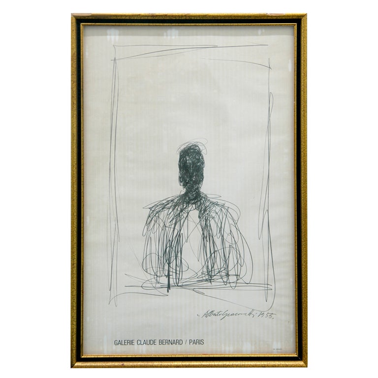Alberto Giacometti, Drawing of a Man at 1stDibs