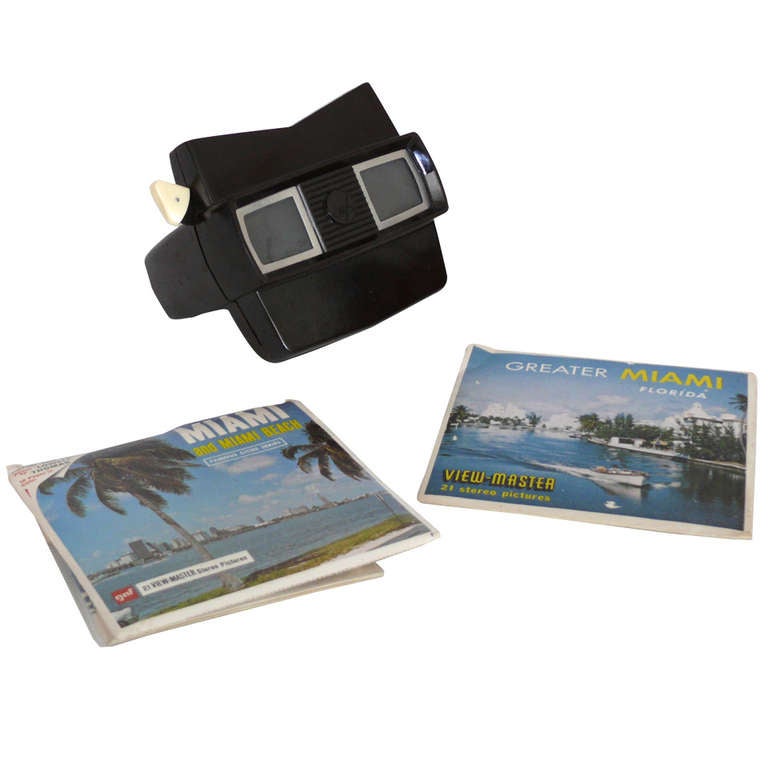 Vintage View Finder - Miami at 1stDibs