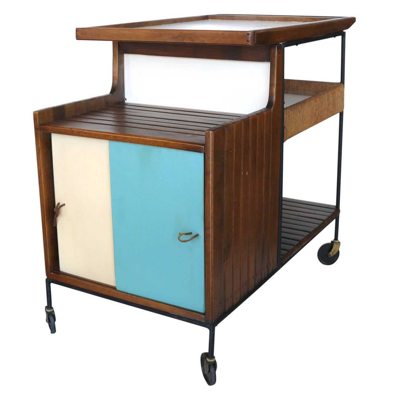 Arthur Umanoff Bar Cart at 1stDibs