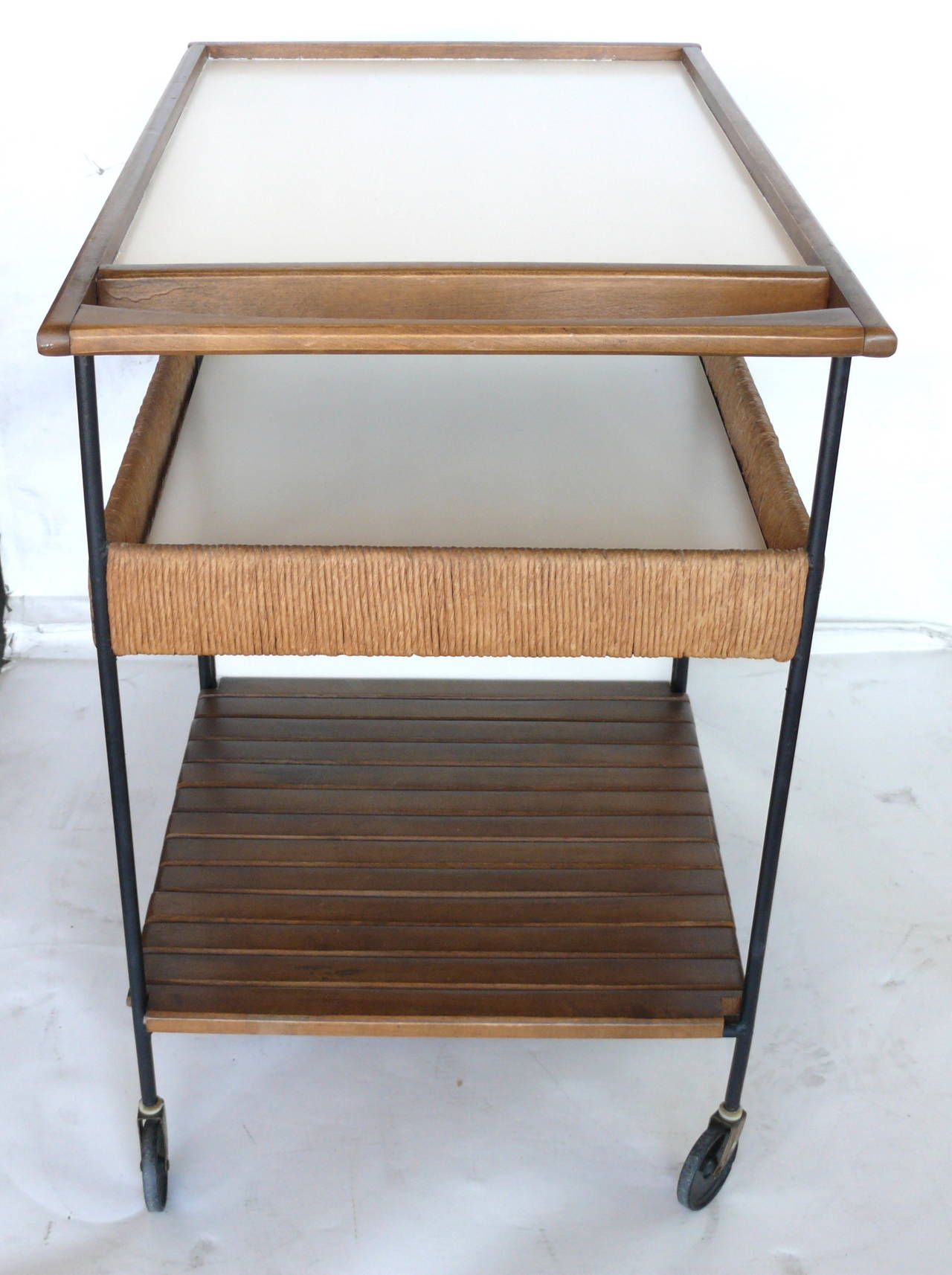 Arthur Umanoff Bar Cart at 1stDibs