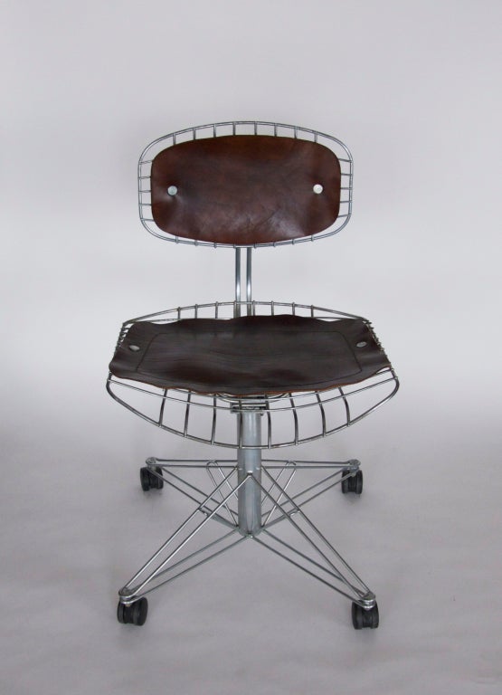 Pompidou Desk Chair at 1stDibs