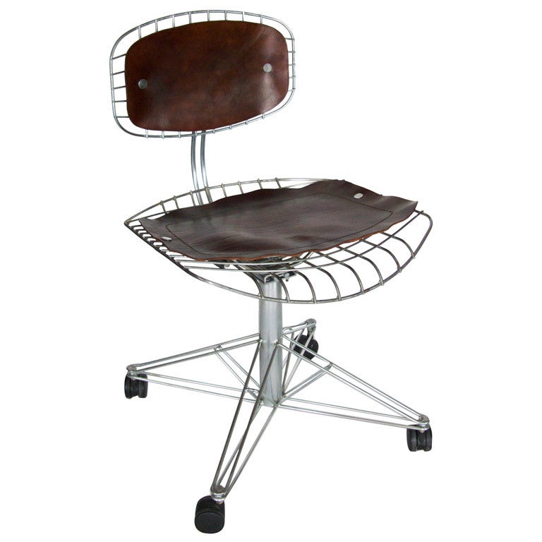 Pompidou Desk Chair at 1stDibs