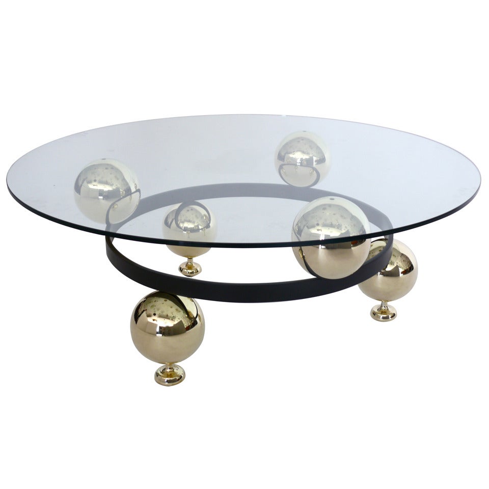 Italian Sputnik Coffee Table at 1stDibs