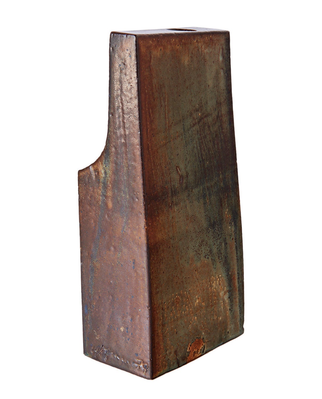Slab-Built Vase by David Weinrib at 1stDibs