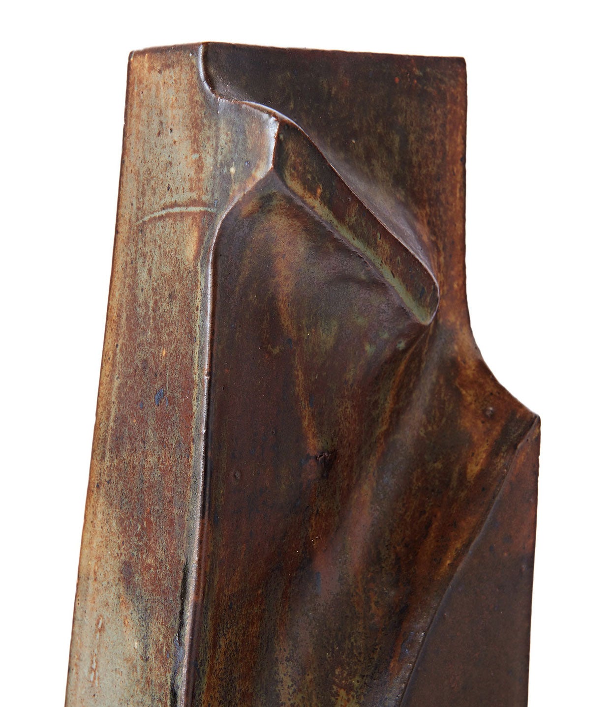 Slab-Built Vase by David Weinrib at 1stDibs
