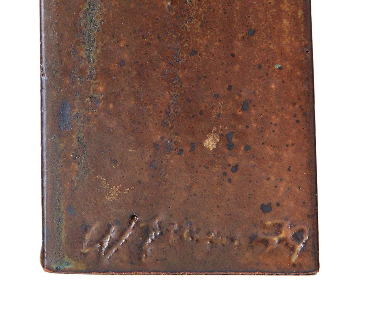 Slab-Built Vase by David Weinrib at 1stDibs