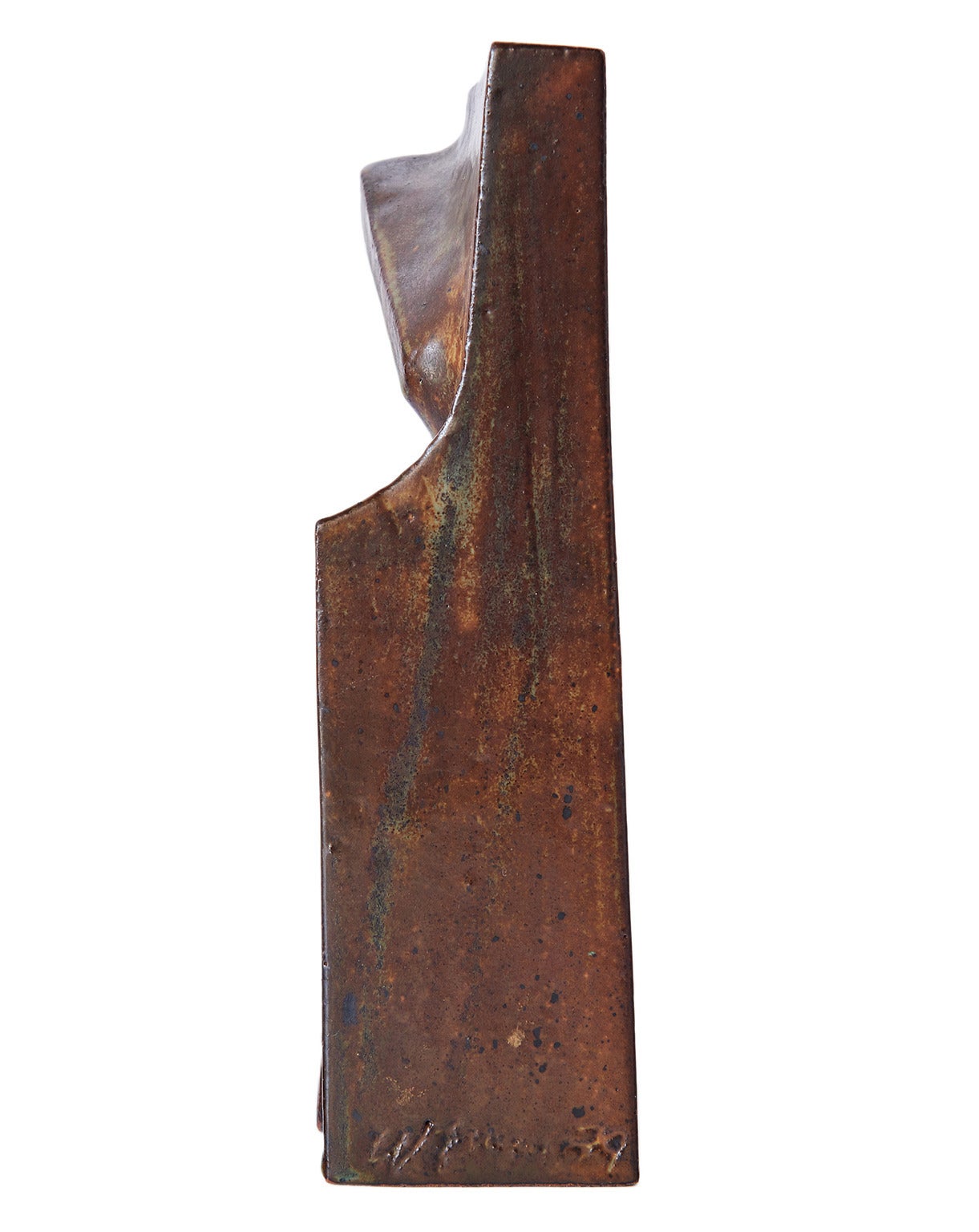 Slab-Built Vase by David Weinrib at 1stDibs