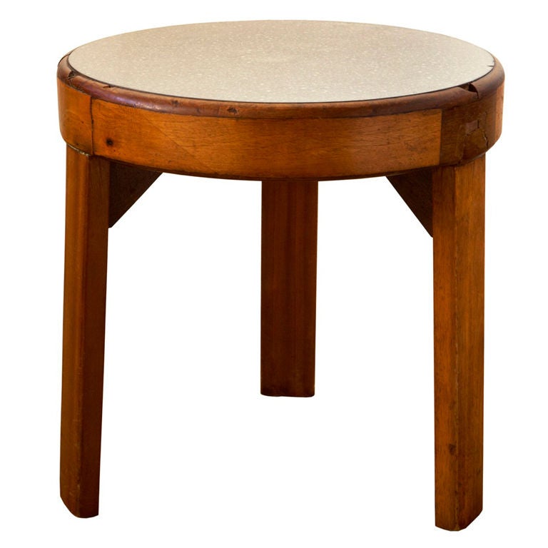 Three-Legged Table from Cunard RMS Queen Mary at 1stDibs