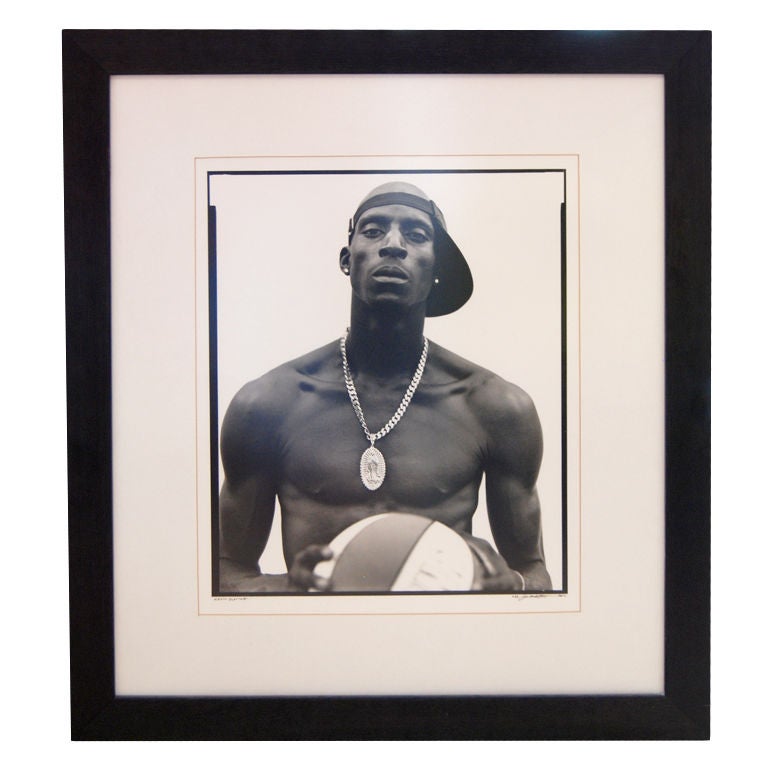 JONATHAN MANNION ORIGINAL PHOTOGRAPH OF KEVIN GARNETT at 1stDibs