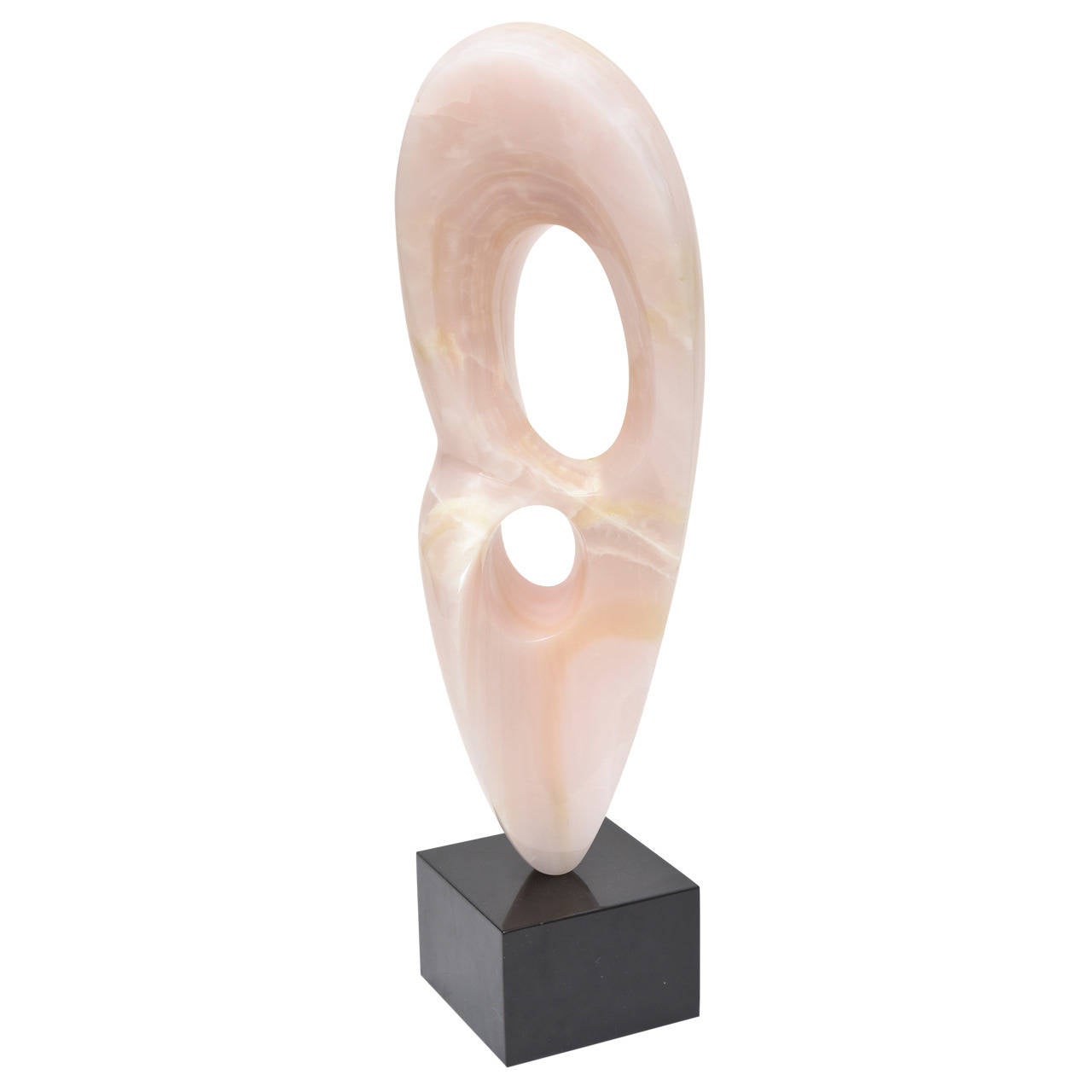 Abstract Jean Arp Esque Meets Archipenko Style Marble Sculpture at 1stDibs
