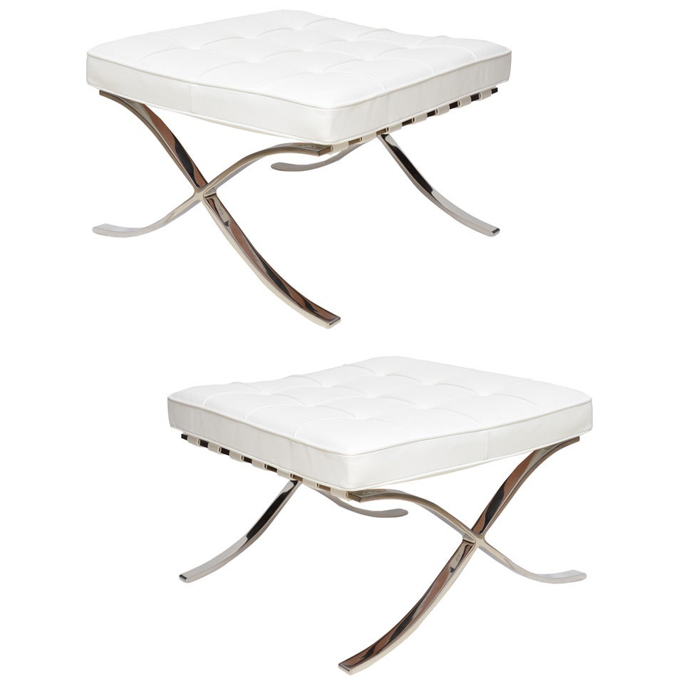 Mies Van Der Rohe Barcelona Bench - 2 For Sale on 1stDibs | barcelona ...