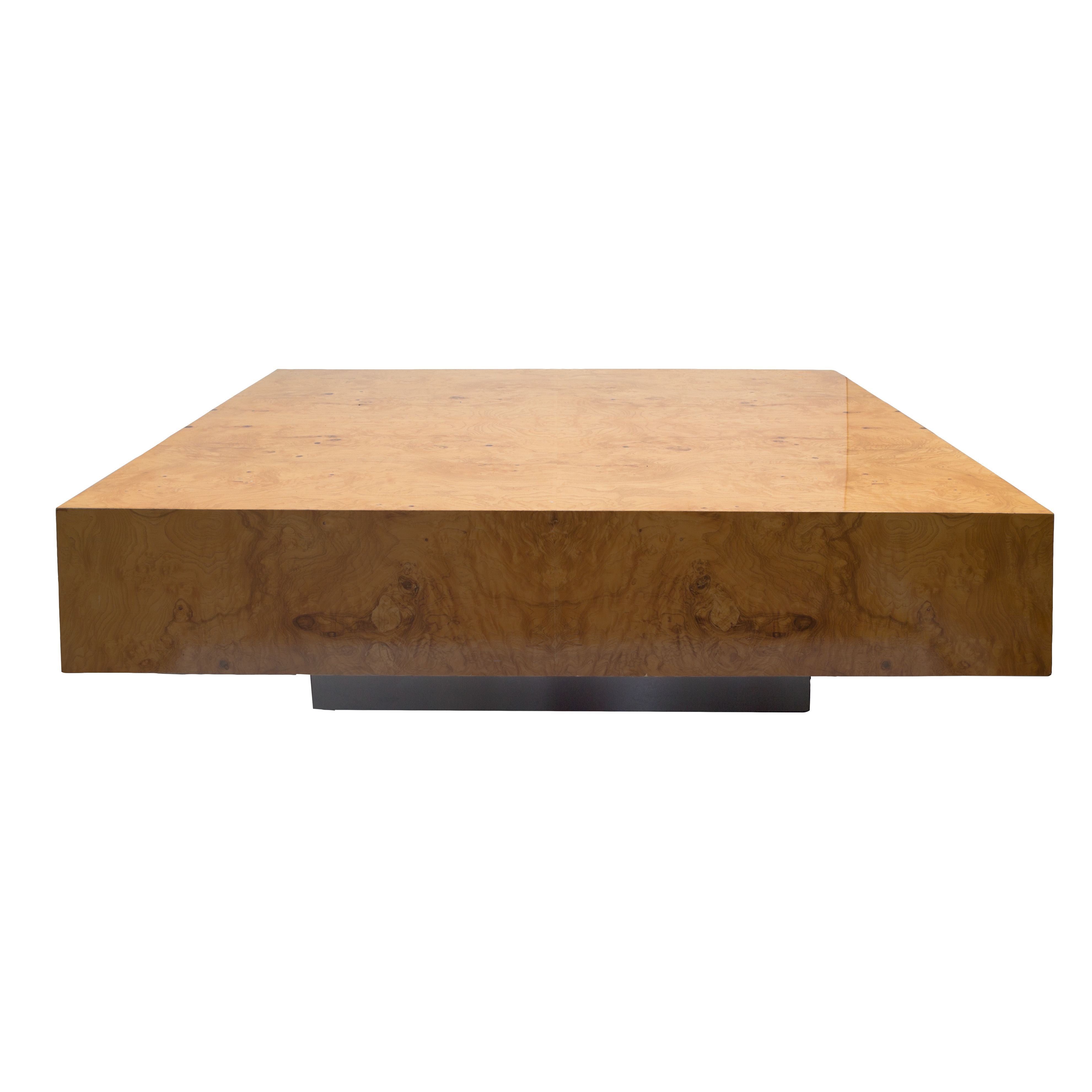 1970's Milo Baughman Coffee Table at 1stDibs