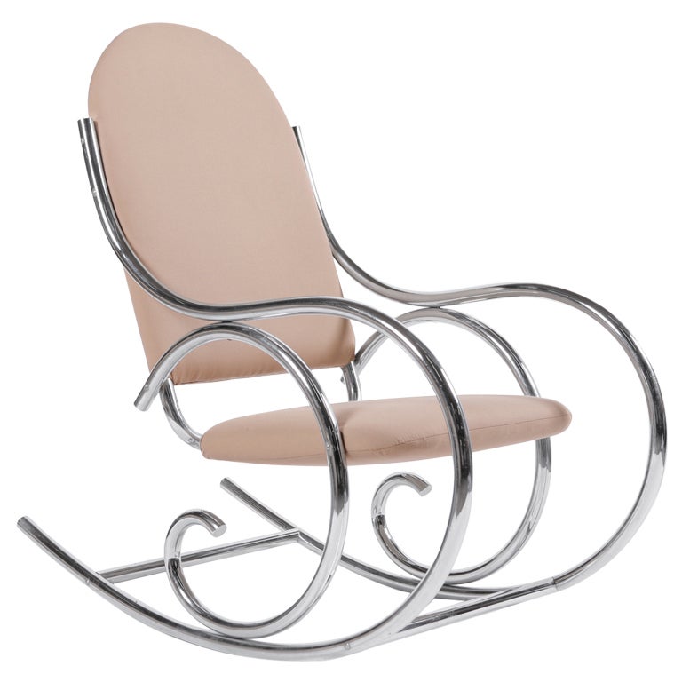 Tubular Chrome Rocker (Pair Available) at 1stDibs