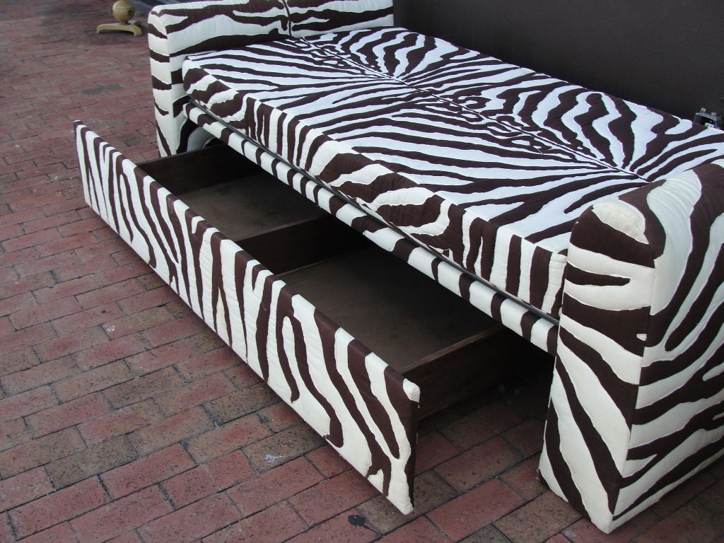Pair of Exotic Custom Daybeds/Trundle Beds at 1stDibs | custom made ...