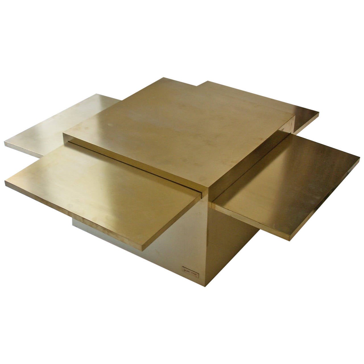 Iconic Magic Cube Cocktail Table by Gabriella Crespi, Signed at 1stDibs