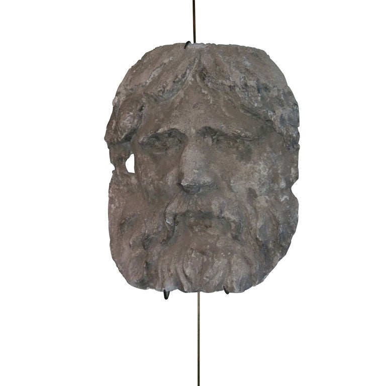 Plaster Face of Man at 1stDibs