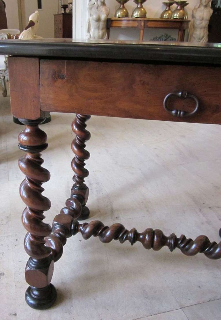 1730 c. French Spool Leg Side Table at 1stDibs