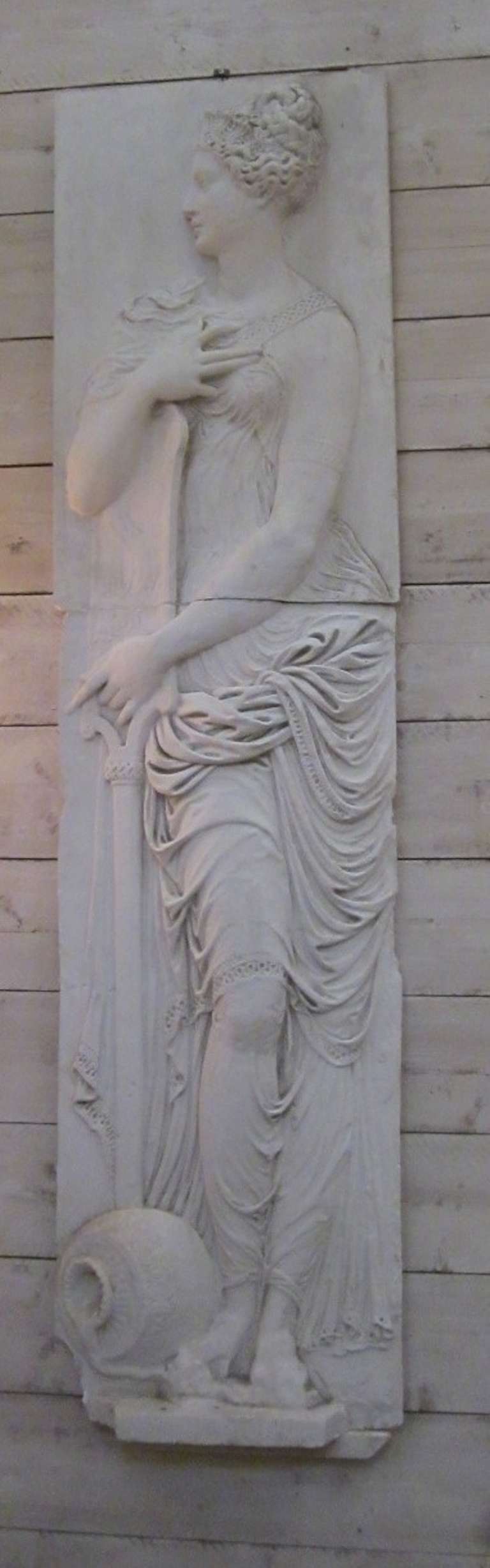 French Plaster Wall Relief at 1stDibs