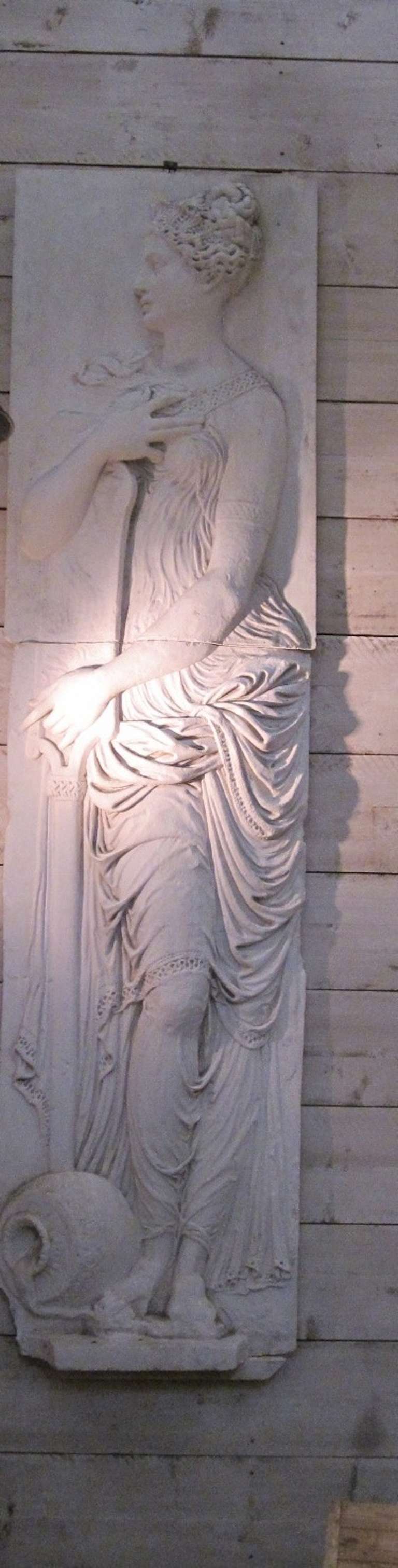 French Plaster Wall Relief at 1stDibs