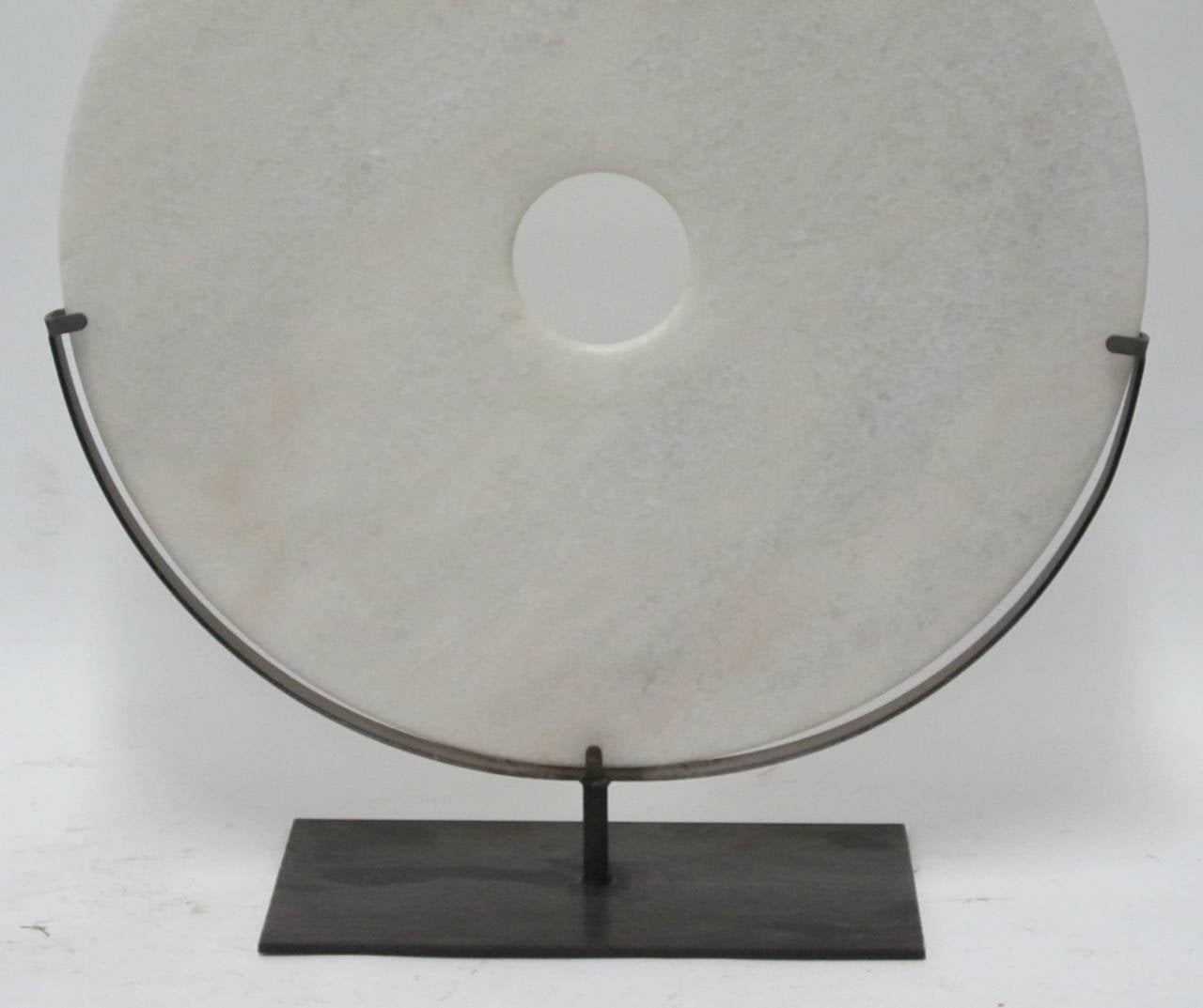 Contemporary Chinese Round Decorative Disc Sculpture at 1stDibs ...
