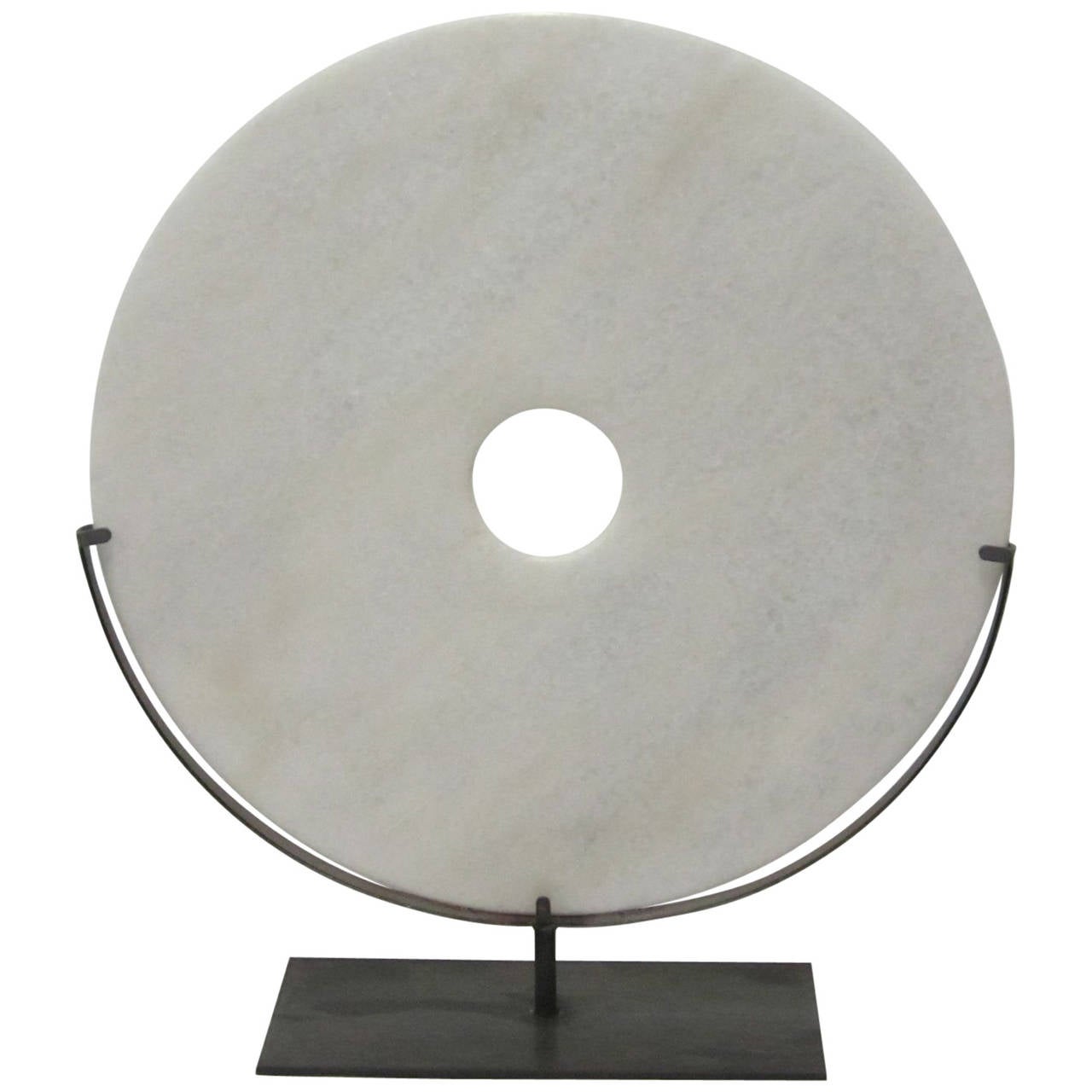 Contemporary Chinese Round Decorative Disc Sculpture at 1stDibs ...