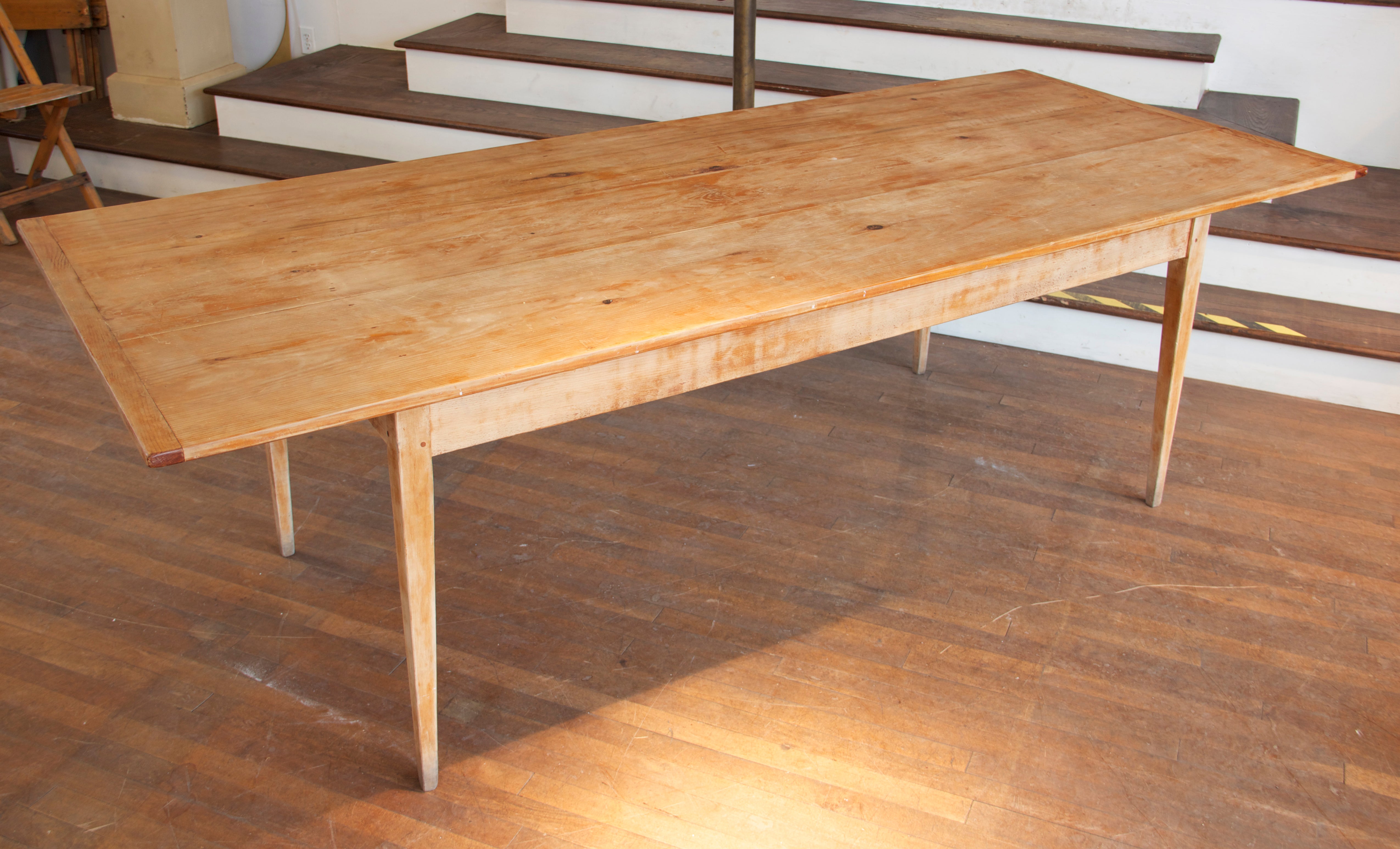 8 Foot Long Farm Table at 1stDibs | 8 foot farm table