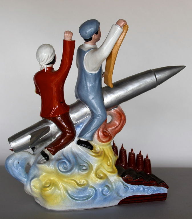 1970's Chinese Propaganda Sculpture at 1stDibs