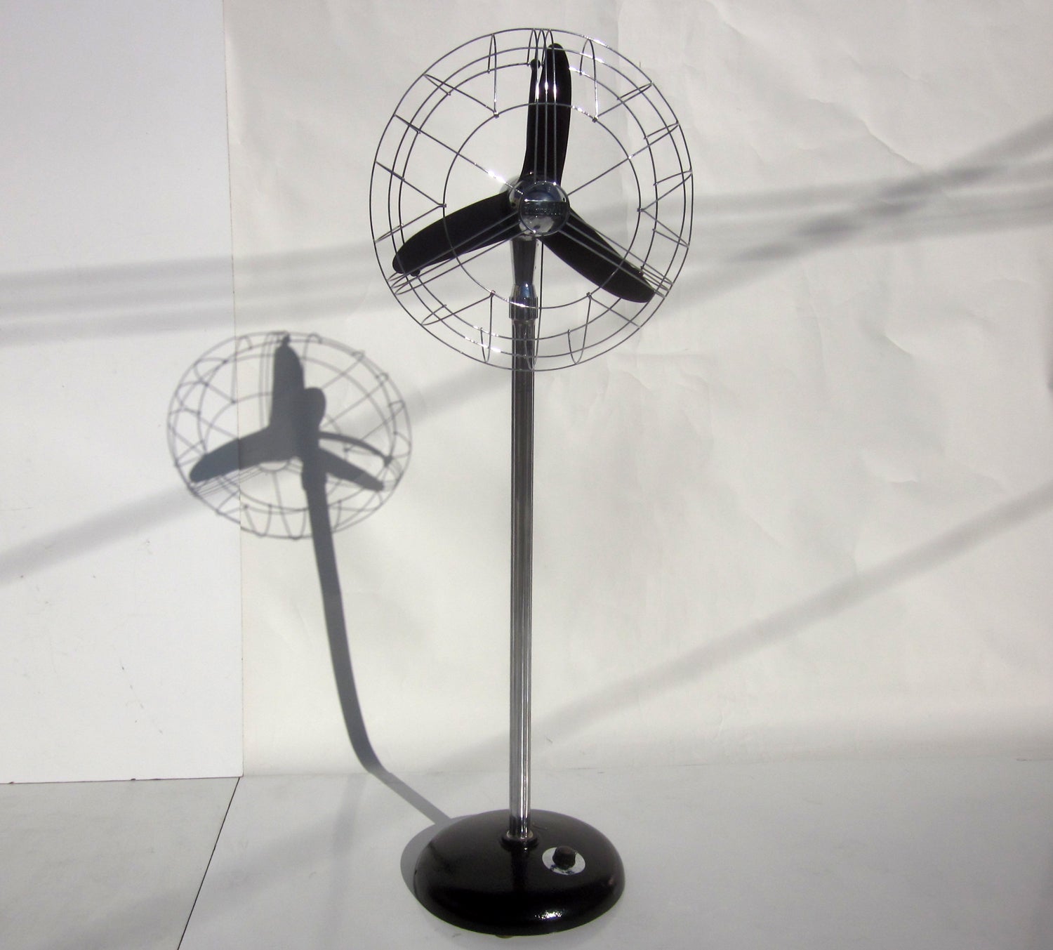 Art Deco Floor Fan by Marelli at 1stDibs | art deco fan