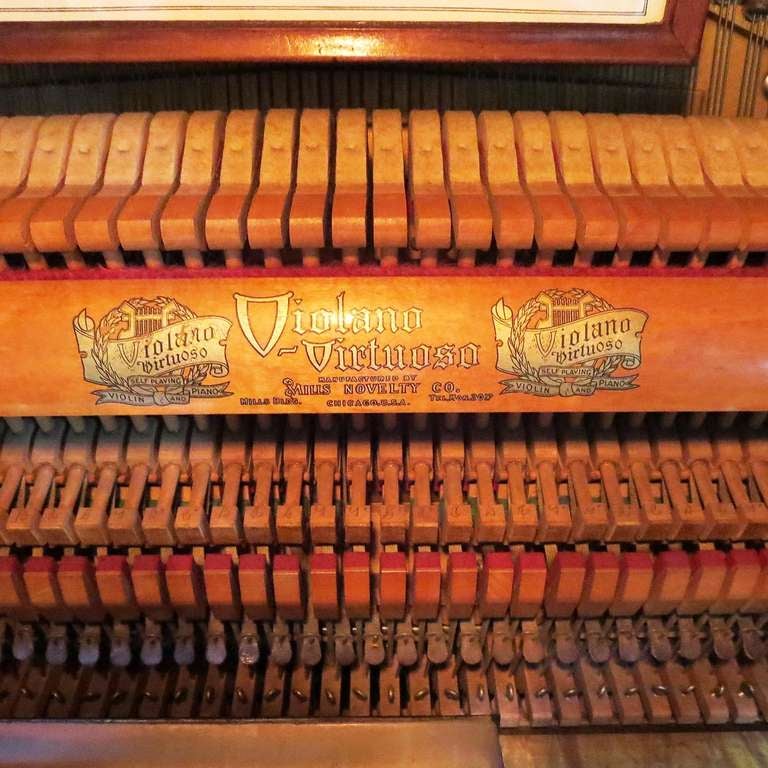 Mills "Violano Virtuoso" Coin Operated Violin / Roll Piano at 1stDibs ...