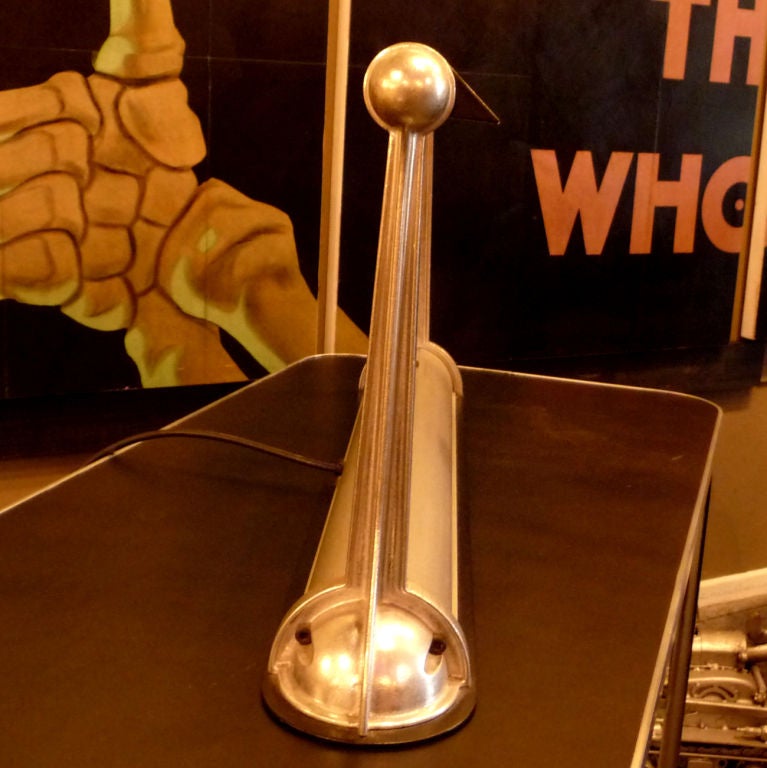 Machined Desk Lamp by Ron Rezek at 1stDibs