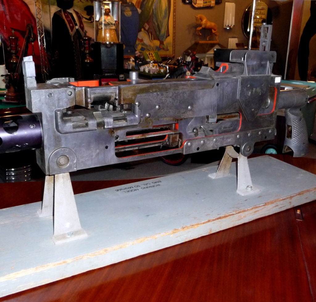 Oversized 30 Caliber Machine Gun Training Model at 1stDibs