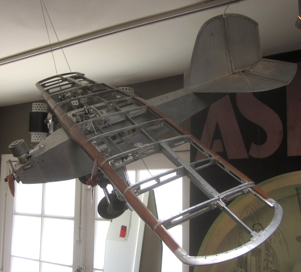 Massive Aluminum Ford Tri - Motor Airplane Model at 1stDibs