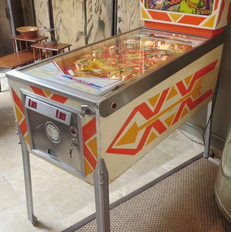 Golden Arrow Pinball Game by Gottlieb at 1stDibs