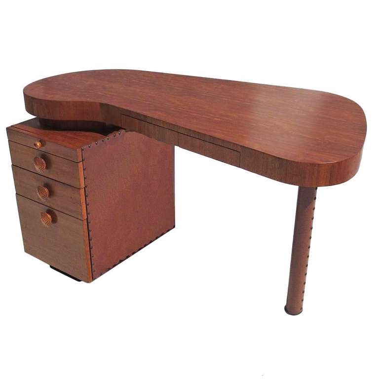 Gilbert Rohde Paldao Art Deco Desk for Herman Miller at 1stDibs