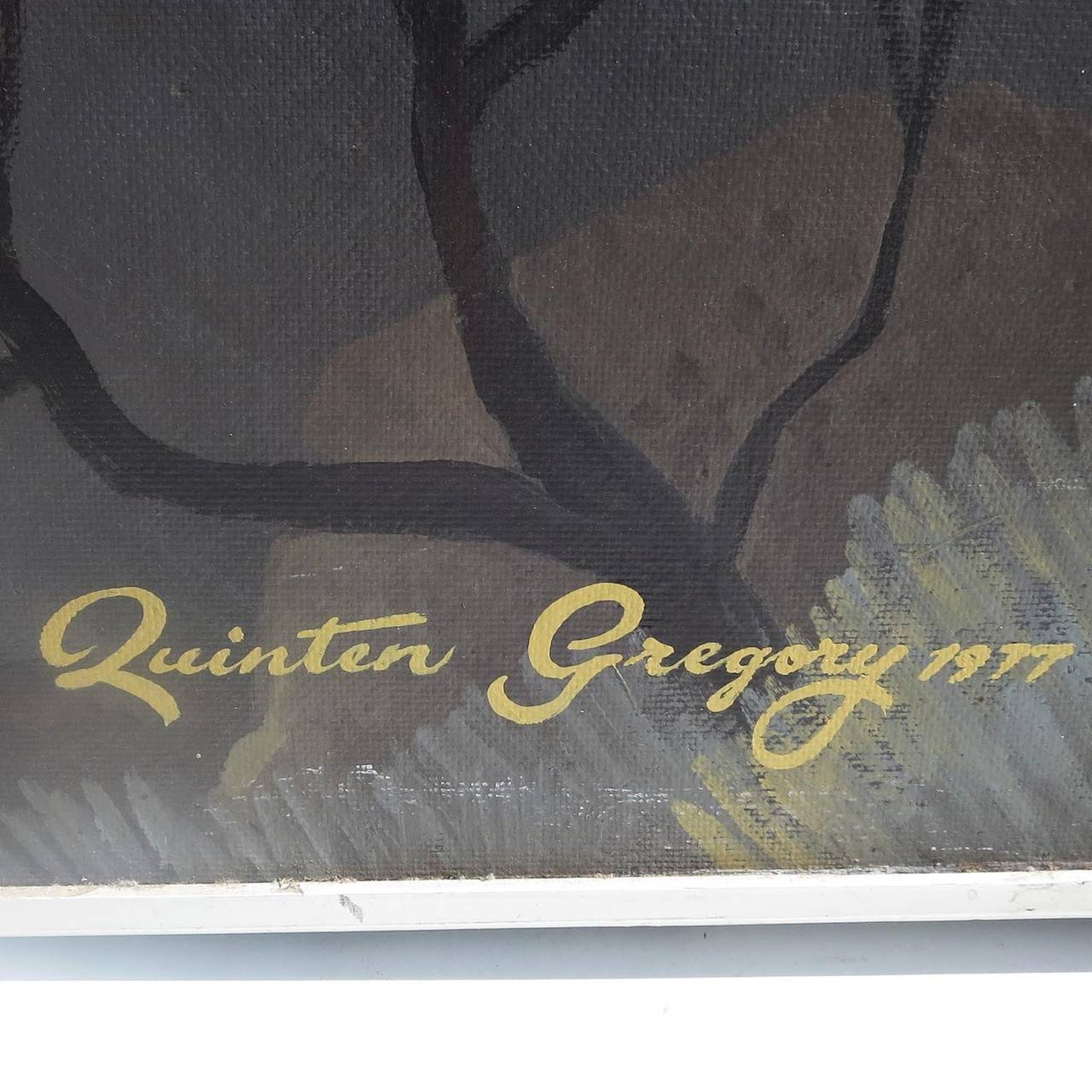 Massive Painted Scenic Mural by Quinten Gregory, 1977 at 1stDibs ...