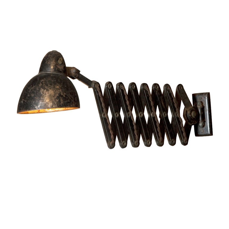 Vintage Wall Mounted Task Lamp at 1stDibs