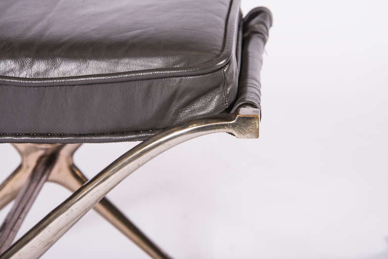 Shelby Campaign Stools at 1stDibs