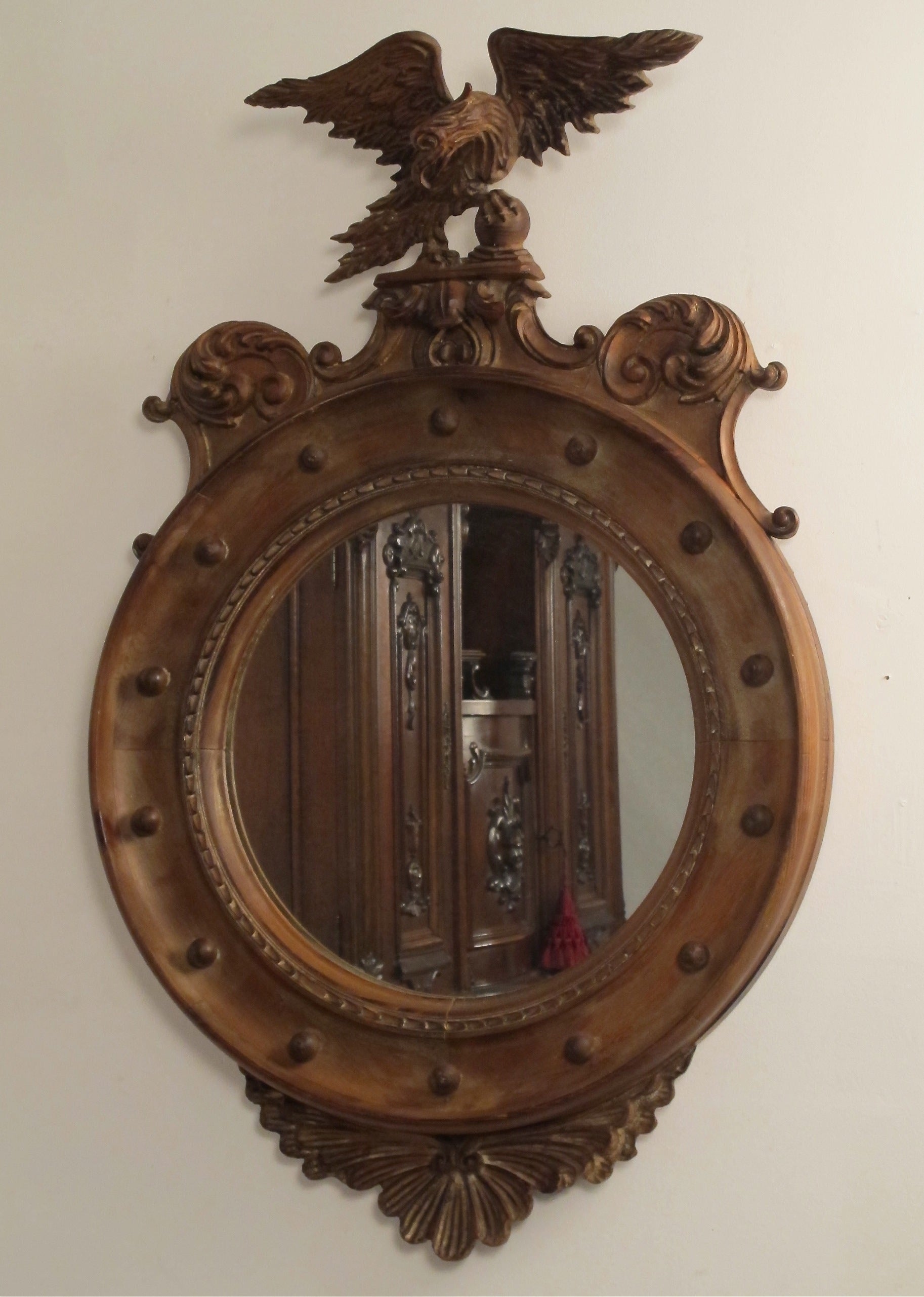 Federal Style Mirror at 1stDibs