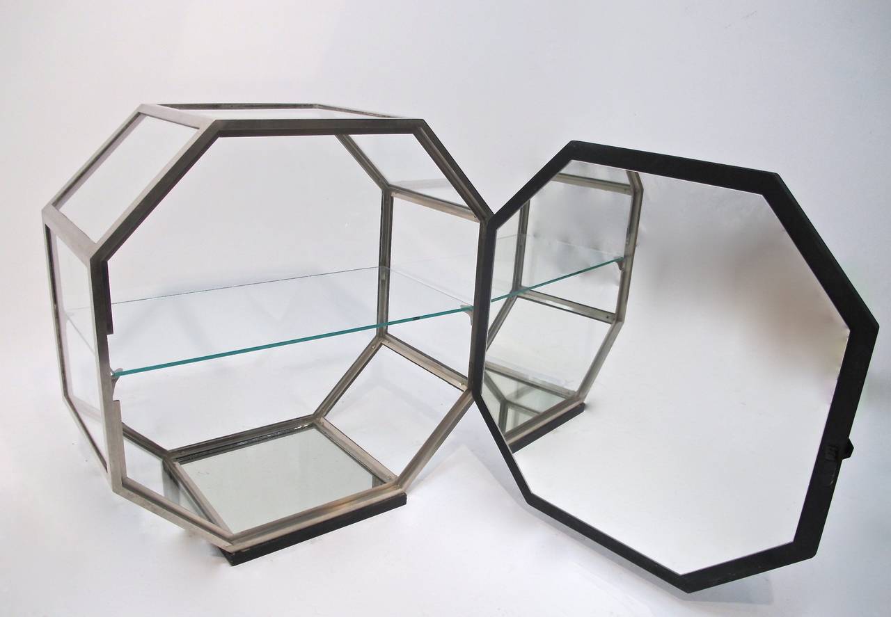 French octaginal Art Deco Store counter top Display Case at 1stDibs ...