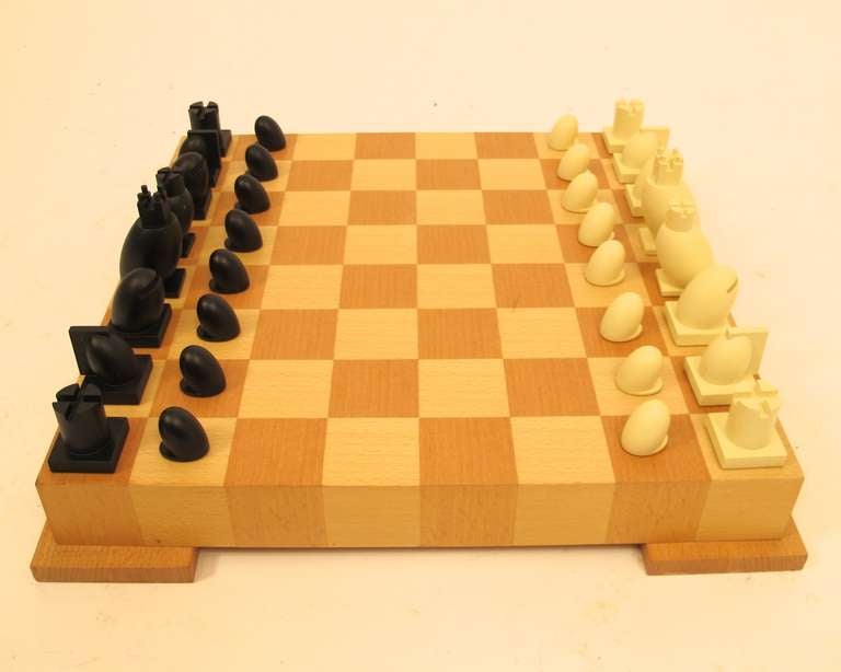 Modern Chess Set at 1stdibs