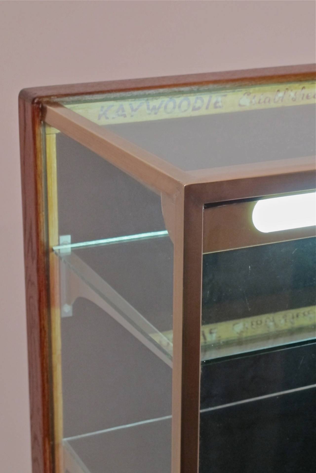 Advertising Store Display Case or Cabinet at 1stDibs