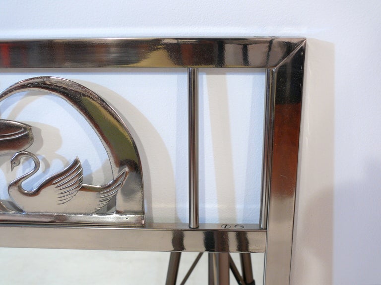 Art Nouveau Swan Mirror at 1stDibs | art nouveau swans, art nouveau ...