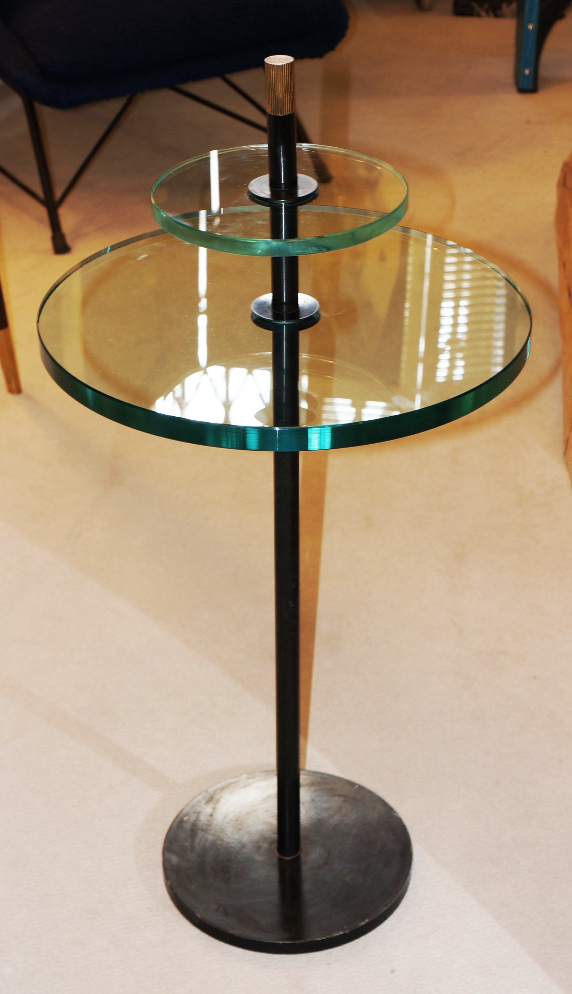 Modified Fontana Arte Side Table at 1stDibs